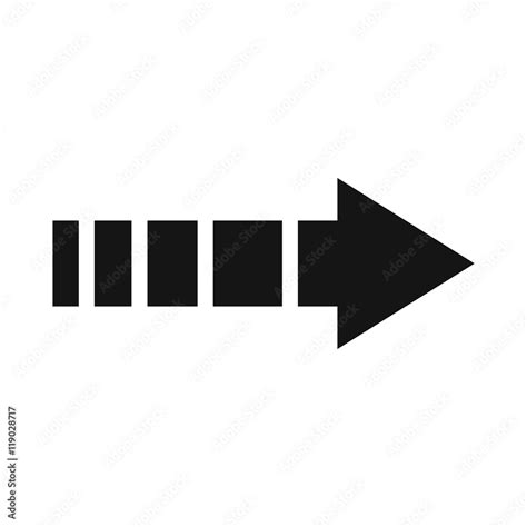 Cursor Icon In Simple Style Isolated On White Background Click And Choice Symbol Stock Vector