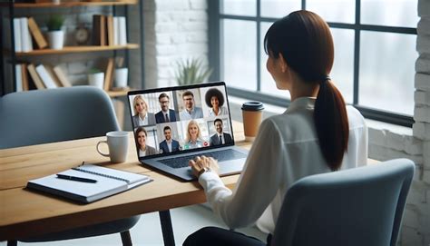 Global Workforce In Sync Premium Ai Generated Image