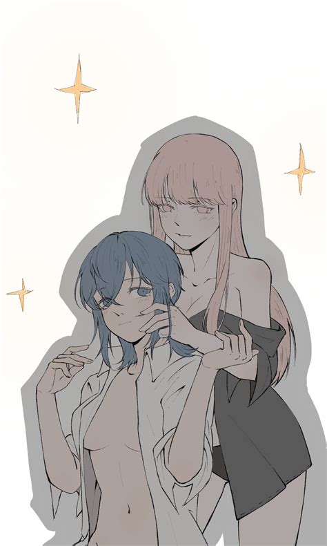 Taki Fuuko And Asahina Yuni Kyou Wa Kanojo Ga Inai Kara Drawn By