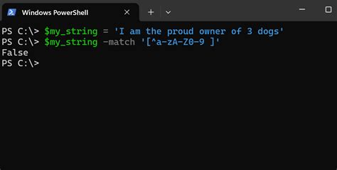 Powershell How To Check If String Contains Special Characters