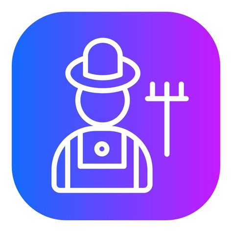 Premium Vector Farmer Vector Illustration