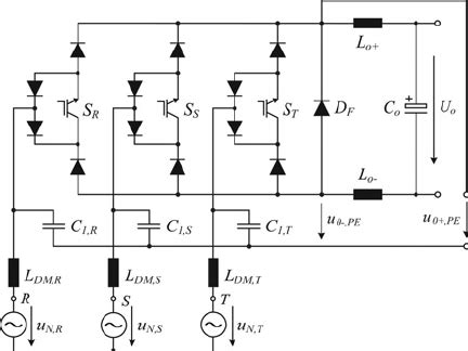 Structure Of The Power Circuit Of A Three Phase Three Switch Buck PWM Download Scientific