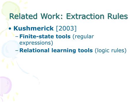 Ppt A Survey Of Web Information Extraction Systems Powerpoint