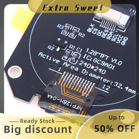 💖【lowest Price】extra Sweet Tft Display 128 Inch Tft Lcd Display Module Round Rgb 240x240 Gc9a01