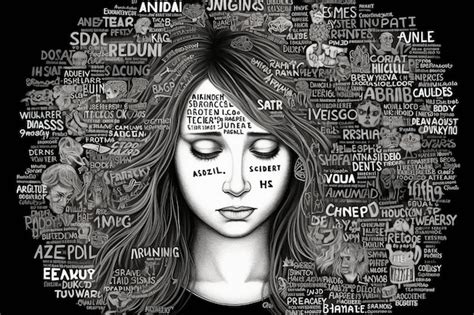 Premium Ai Image Person Surrounded By Chaotic Thoughts Mental Health