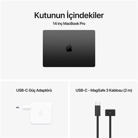 Macbook Pro 14 Inc M4 10cpu 10gpu 16gb 512gb Uzay Siyahı Mw2u3tua Apple Pt