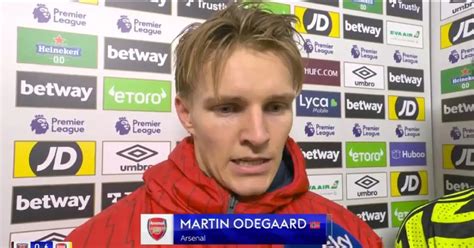 Odegaard Sets Target For Arsenal Teammates After Five Successive Wins