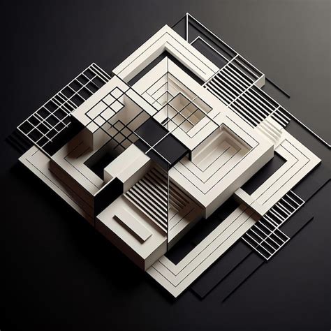 Premium Photo Geometric Background Concept