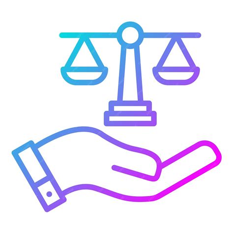 Premium Vector Fairness Vector Icon Can Be Used For Core Values Iconset