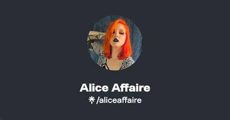 Alice Affaire Find Alice Affaire Onlyfans Linktree