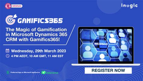 Webinar The Magic Of Gamification In Microsoft Dynamics 365 Crm With