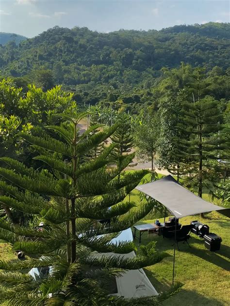 ลานกางเต็นสระบุรีวิวภูเขาแต่ไม่ต้องขึ้นเขา 🌳 แกลเลอรีที่โพสต์โดย So Glam Camper Lemon8