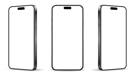 Premium Vector Realistic Smartphone Mockup