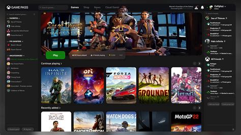 Re Design Of Xbox Game Pass App To Be More Similar To Steam Or Epic R