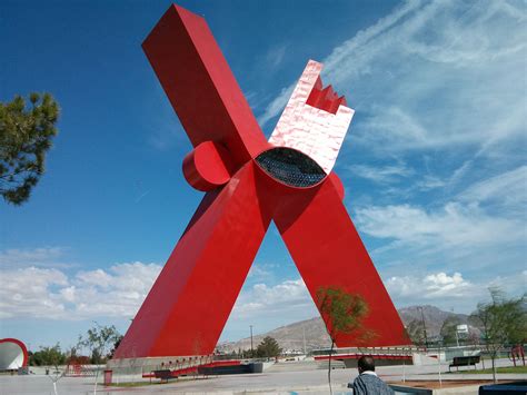 Red X Sculpture Juarez At Julian Cedeno Blog