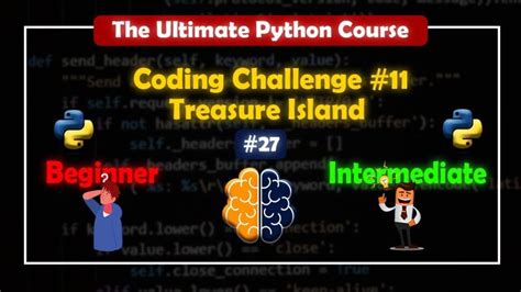 Dr Massoud Massoudi On Linkedin Coding Challenge 11 Treasure Island The Ultimate Python