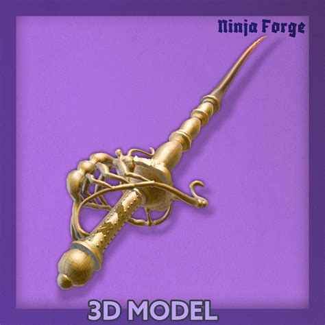 🧙 Antspur Rapier・ 3d File For 3d Printing・cults