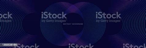 빛나는 네온 서클 라인이있는 어두운 추상적 인 미래 배경 트렌디 한 반짝이는 라운드 벡터 네온 빛나는 테크노 라인 표지 포스터 배너 브로셔 웹 사이트 프리젠 테이션을위한