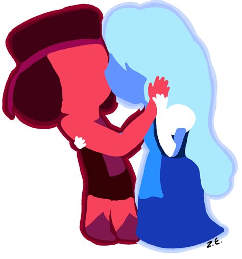 Ruby And Sapphire Weasyl