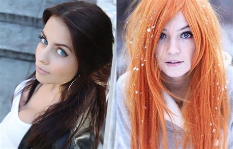 Цвет волос для голубых глаз какой оттенок локонов подходит девушкам и парням с синими и серо