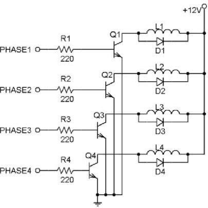 Stepper Motor Driver Circuit Download Scientific Diagram