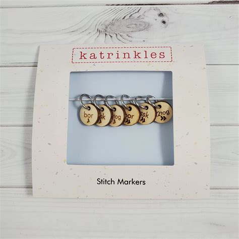 Katrinkles Sock Instruction Stitch Marker Set 821653