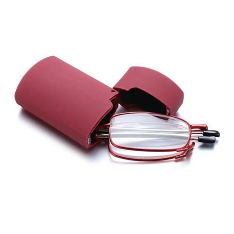 Badu Bg Горещи модни Mini Design очила за четене Мъже Жени Сгъваема малка рамка за очила Черни