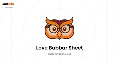 Love Babbar Sheet Codolio