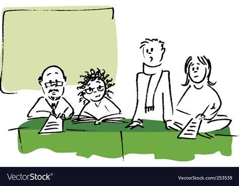 Oral Exam Royalty Free Vector Image Vectorstock