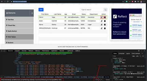 Selenium XPath For WebTable Using Parent Sibling Stack Overflow