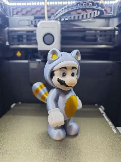 Tanooki Mario Multi Part By Playco3d Makerworld Download Free 3d Models