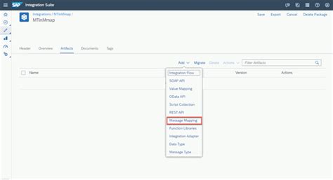 It Partners Inc On Linkedin Sap Integration Suite Using Messagetype Artifact To Create Message…