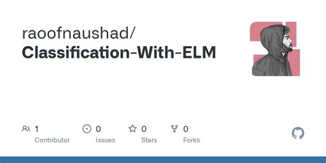 Github Raoofnaushadclassification With Elm