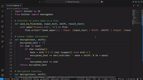 Cybersecurity Python Encryption Decryption Caesarcipher Ritik Kumar