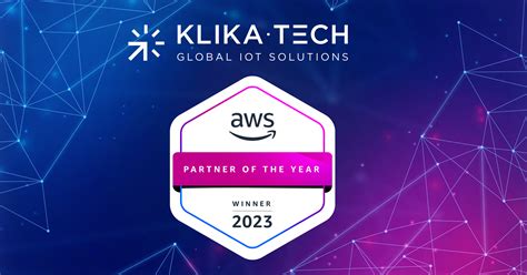 Klika Tech Awarded Aws Innovation Partner Of The Year Award 2023 News