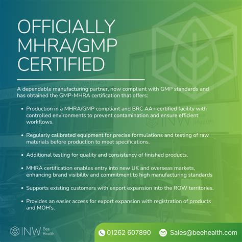 Our Mhra Gmp Accreditation