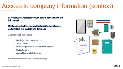Corporate Finance Institute® Cfi Culture Deck And Team Handbook Pptx