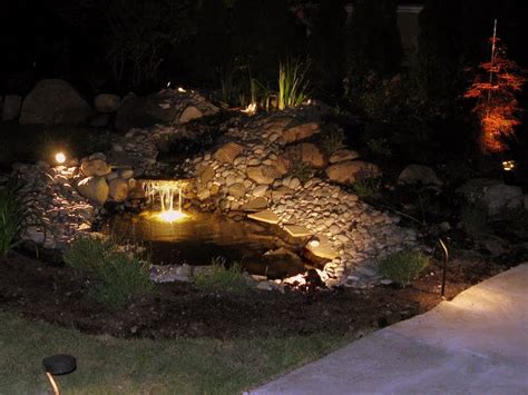 Outdoor Pond Lighting At Stacey Friedman Blog