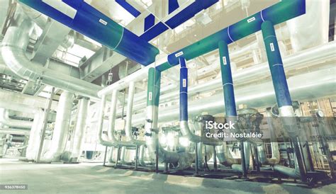현대 산업 발전소에 대 한 파이프라인의 와이어 프레임 컴퓨터 Cad 디자인 3차원 형태에 대한 스톡 사진 및 기타 이미지 3차원 형태 설계도 개념 Istock
