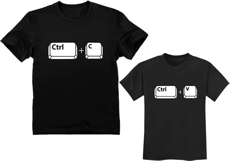 Copy Paste Dad And Son Daughter Matching Shirts Ctrl C Ctrl V Gift For Dads Fathers Day Daddy