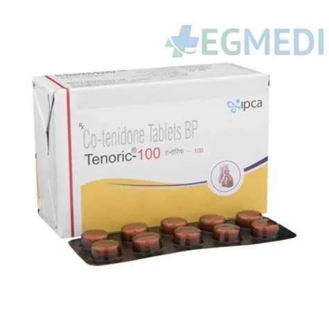 Tenoric 100 Tablet View Usage Side Effects Price And Subtitute Egmedi