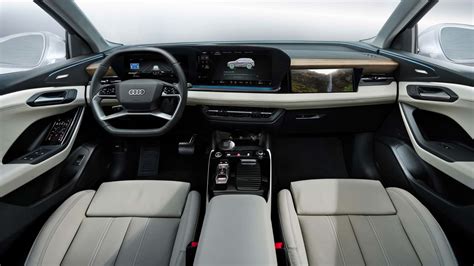 Revelando O Design Interior Do Audi Q6 E Tron 2025 Com Display Do