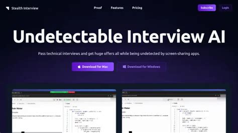 Interviewpass Invisible Ai To Solve Any Interview Question Or Coding