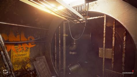 Artstation Tunnel Leonardo Iezzi Environment Design Leonardo 3d Art