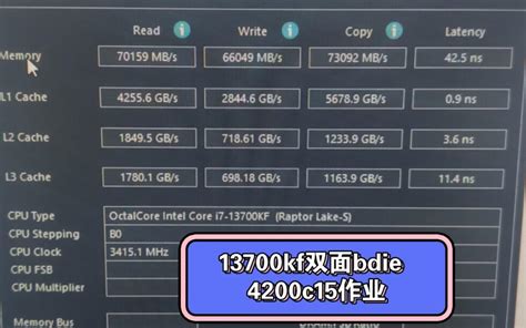宏碁掠夺者bdie 32G双面4200c15超频作业分享 包含小参部分 哔哩哔哩