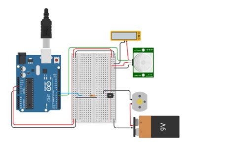 Circuit Design Lesson 15 Motors And Sensors Tinkercad