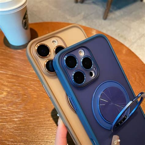 Capa Apple Com Magsafe E Anel Multifuncional Kit Lentes Para Câmera