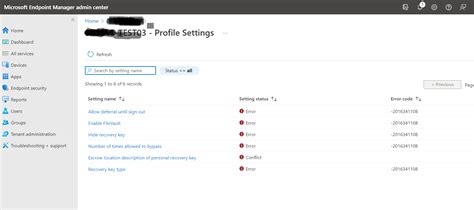 Macbook Enrollment Filevault Error R Intune