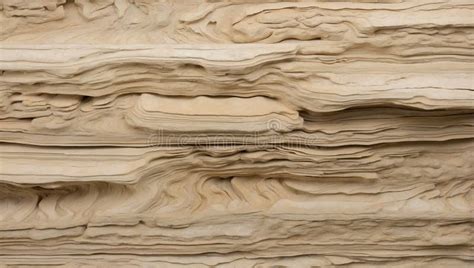 Depositional Odyssey Limestone Sedimentary Journey Ai Generate Stock