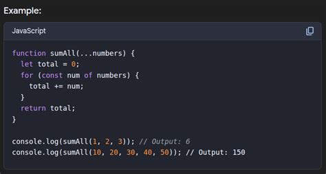 Rest Parameters Args Ramesh Raveendran Medium